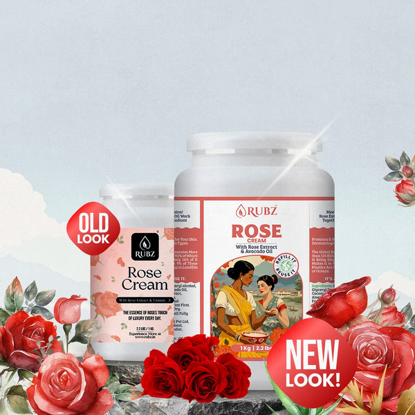 Rose Cream Moisturizer for Men & Women – Shop Online – Rubz